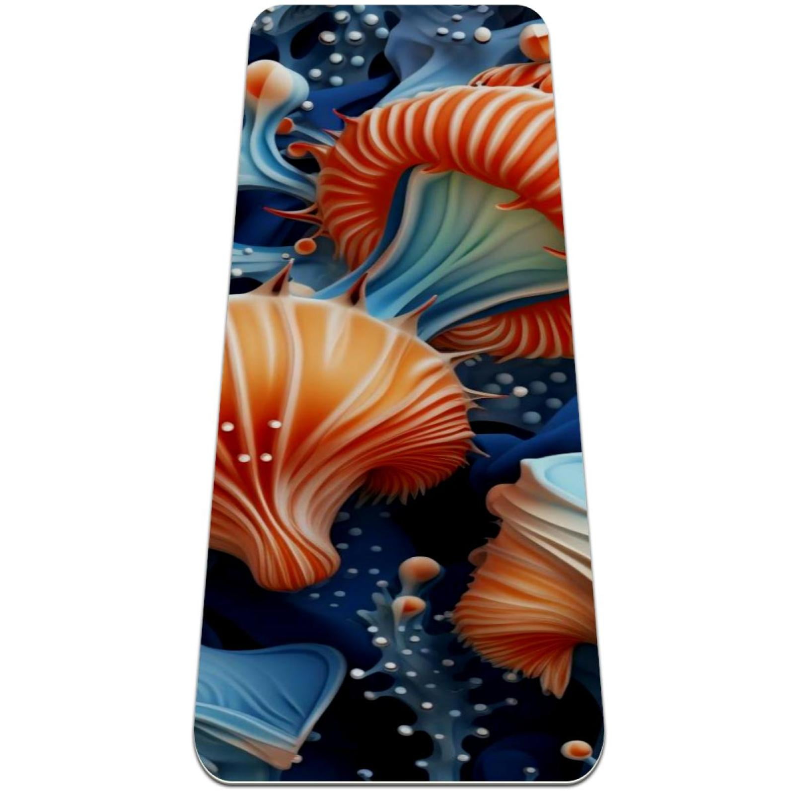Sea slugs TPE Yoga Mat - & Comfortable Exercise Mat for Yoga & Fitness ...