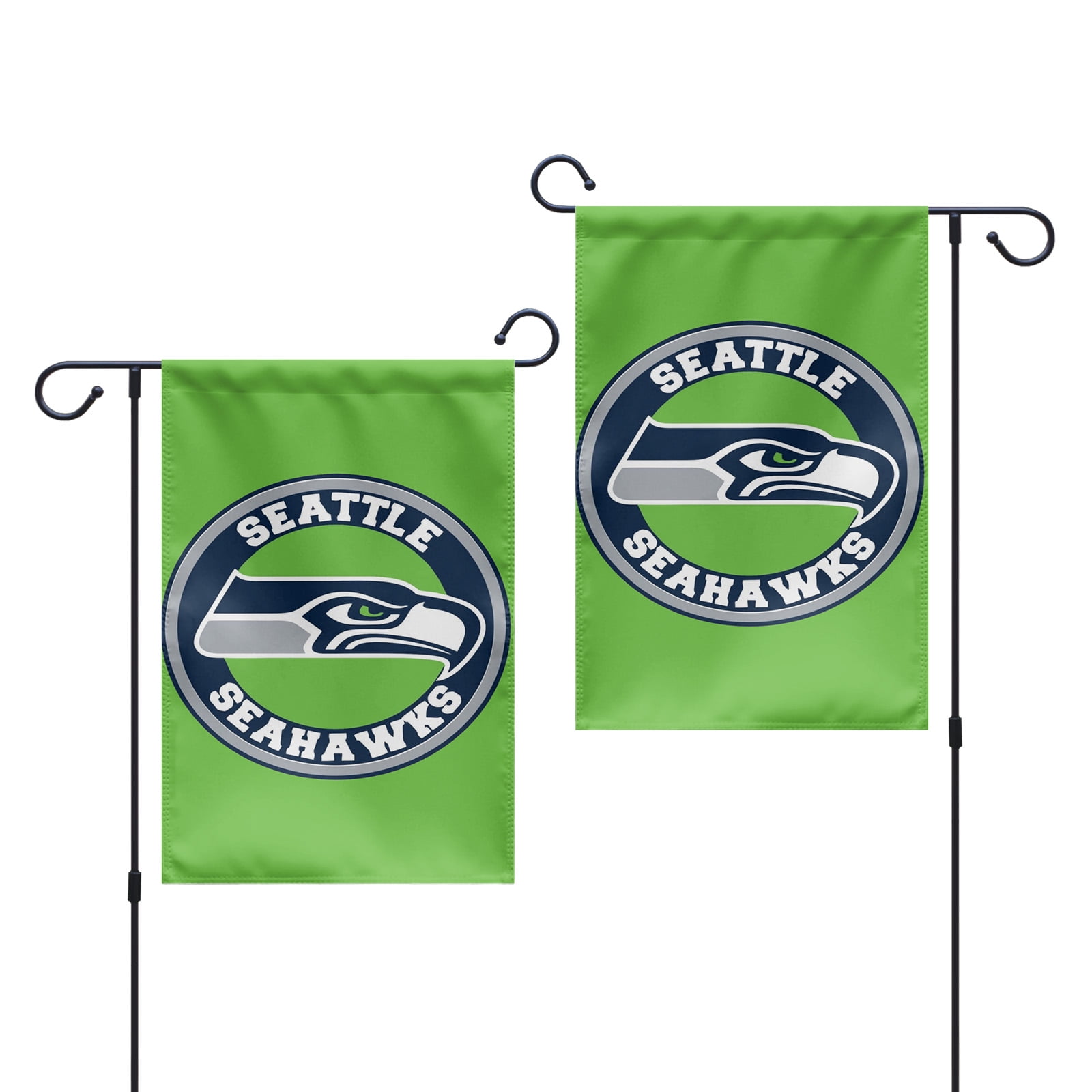 Sea-ttle_Seahawks Garden Flag 3*5FT Porch Patio Lawn Seasonal Outside ...