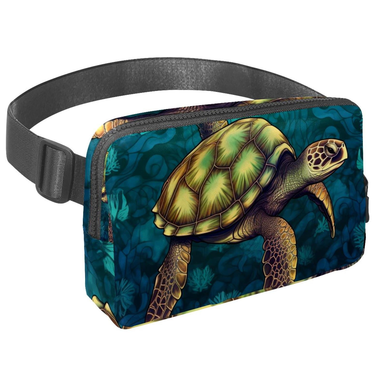 Sea turtle Adjustable Lightweight Waist Packs Crossbody Bag with ...