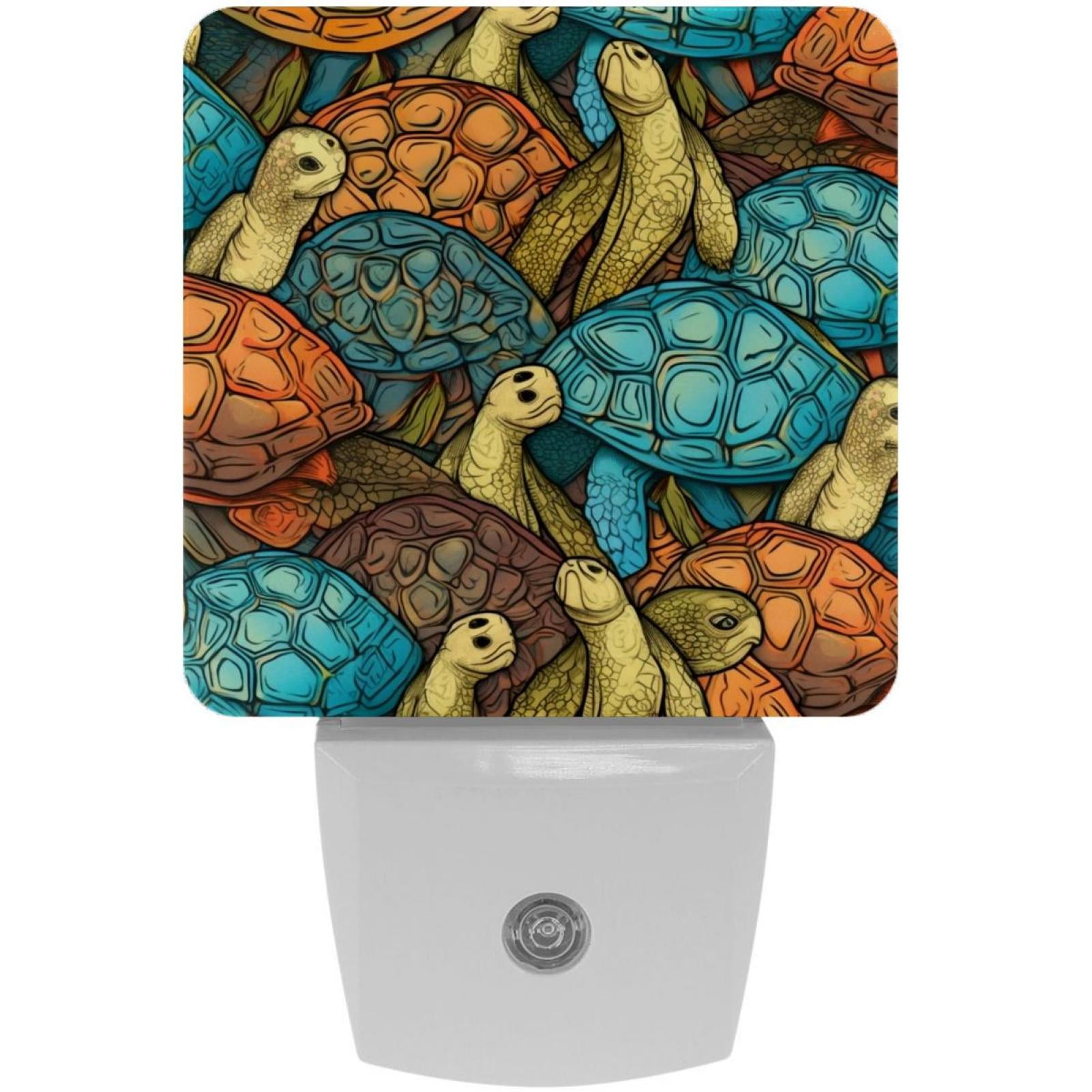 Sea turtle Enhance Your Space with LED Square Night Lights - Versatile ...