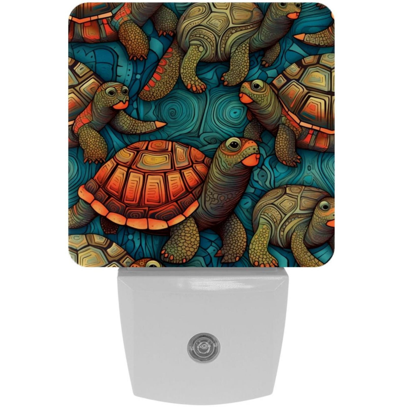 Sea turtle Enhance Your Space with LED Square Night Lights - Versatile ...