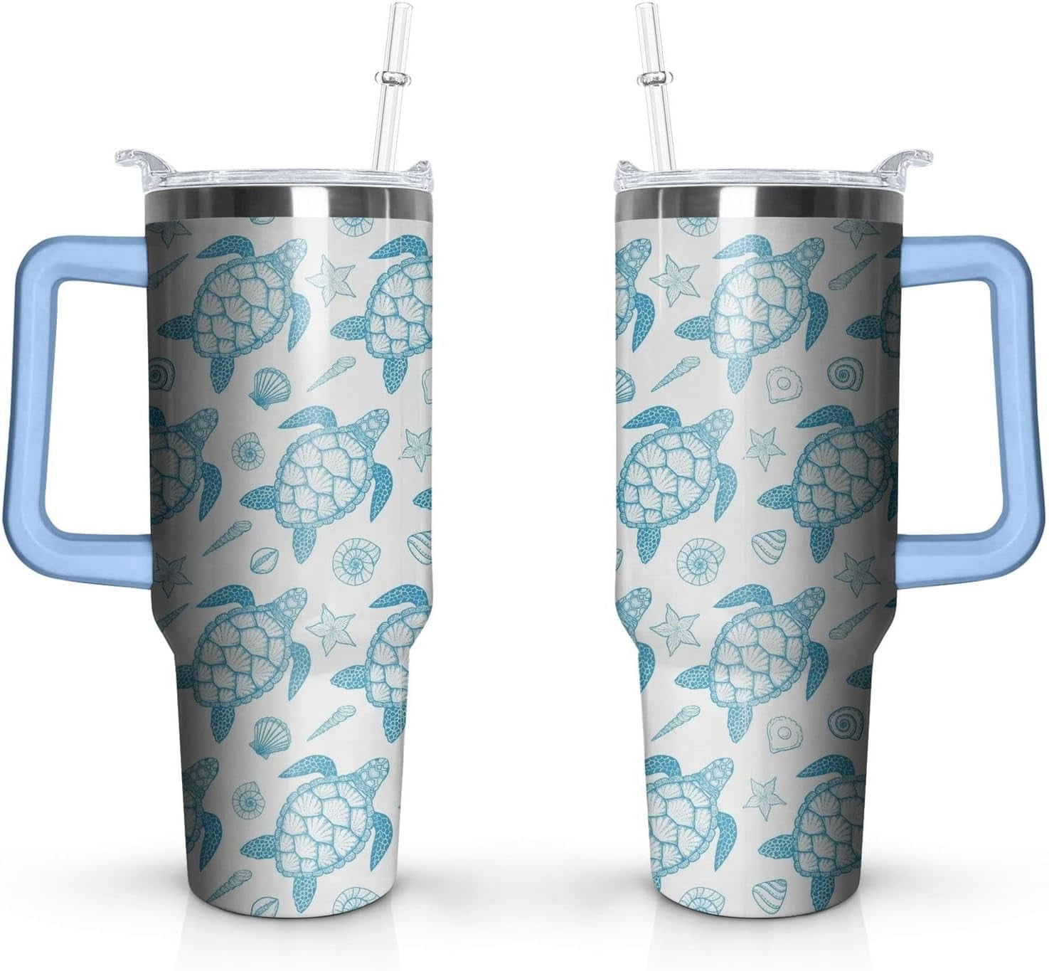 Sea turtle Gift for Sea turtle Owner,40 oz Sea turtle Tumbler Stainless ...