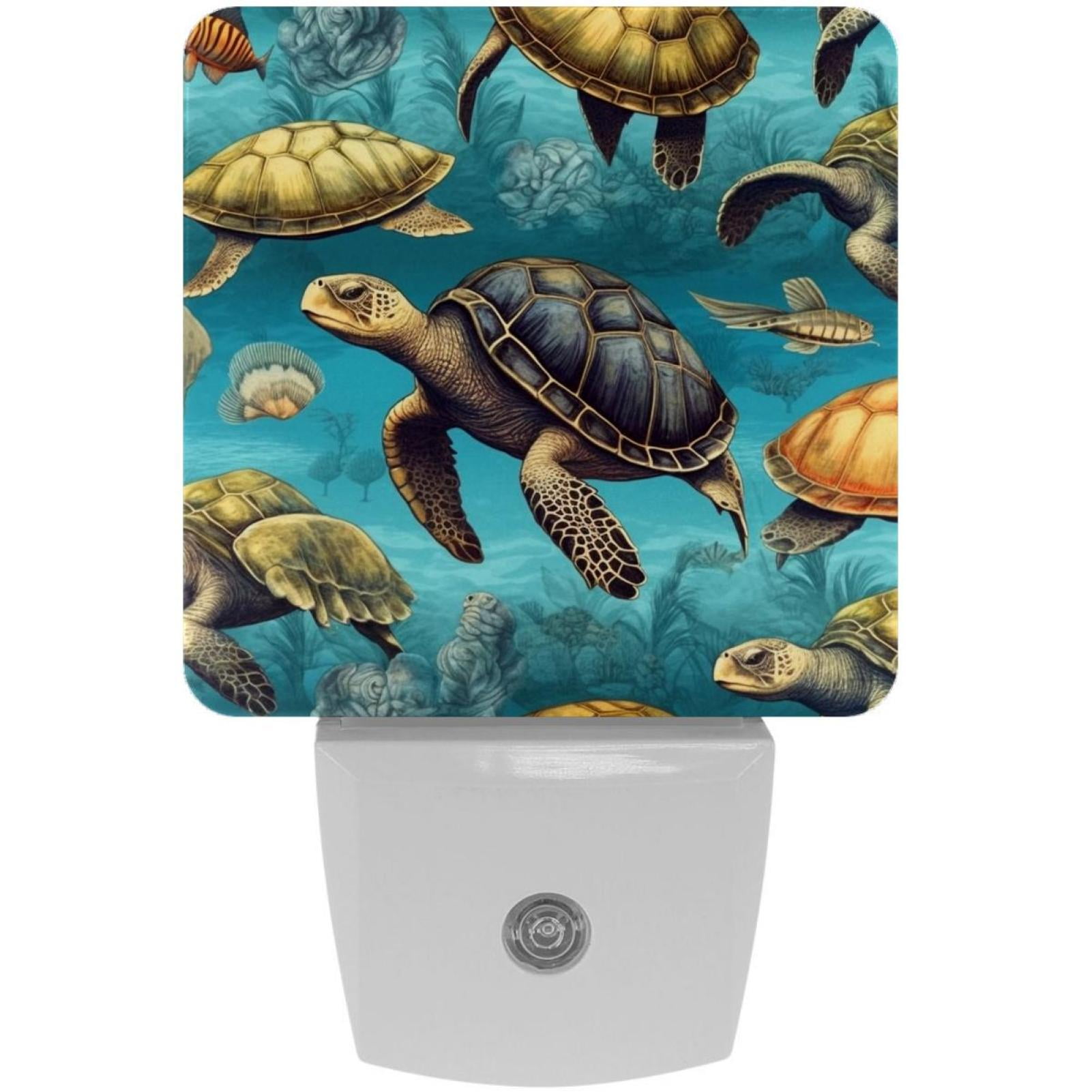 Sea turtle LED Square Night Light - Energy Efficient and Stylish ...