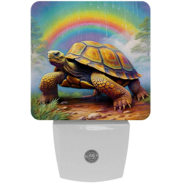 Sea turtle LED Square Night Light - Small and Bright Square-shaped LED ...