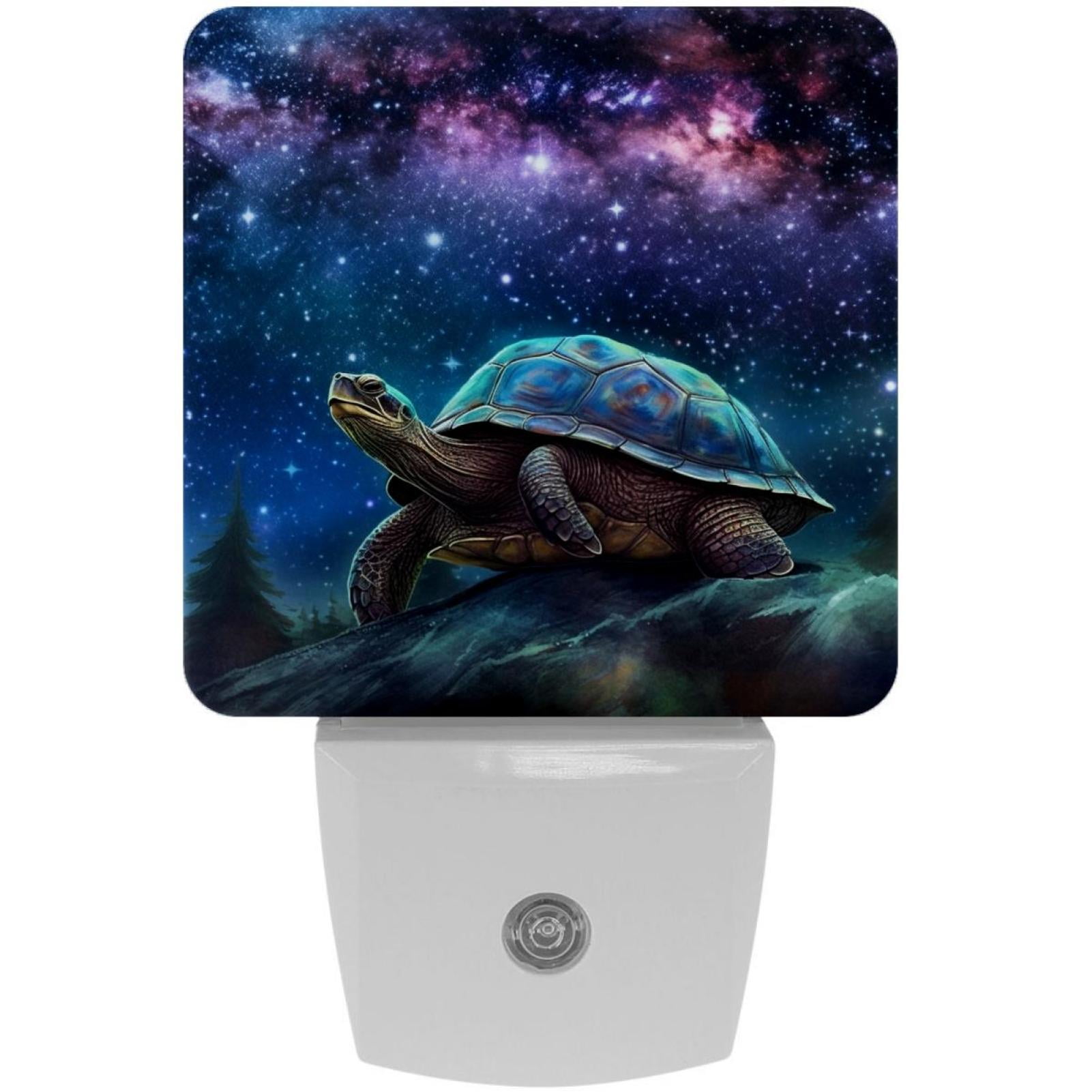 Sea turtle LED Square Night Light for Bedroom and Bathroom - Energy ...