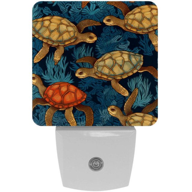 Sea turtle LED Square Night Lights - Compact and Multifunctional ...