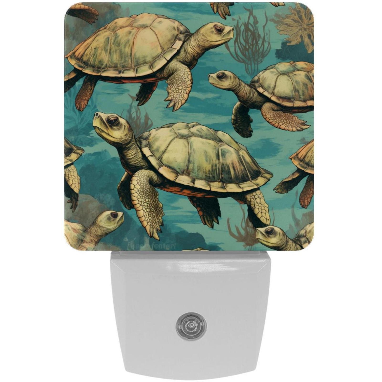 Sea turtle LED Square Night Lights - Compact and Multifunctional ...