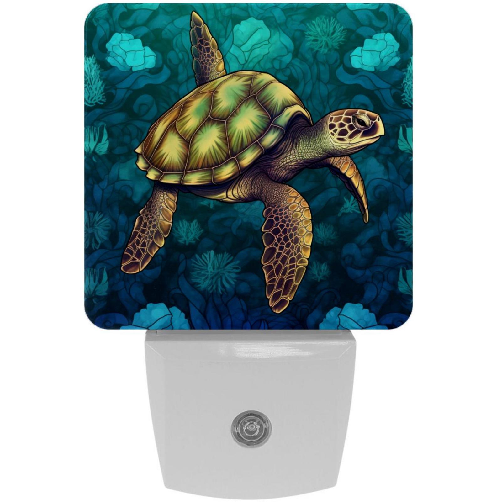 Sea turtle LED Square Night Lights - Energy Efficient and Sleek Design ...