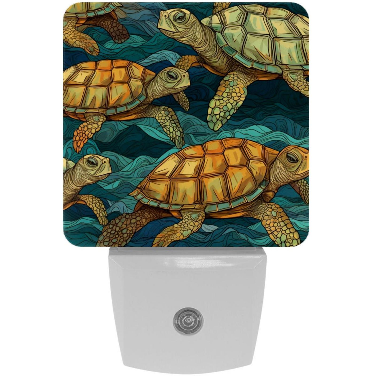 Sea turtle LED Square Night Lights - Energy Efficient and Stylish ...