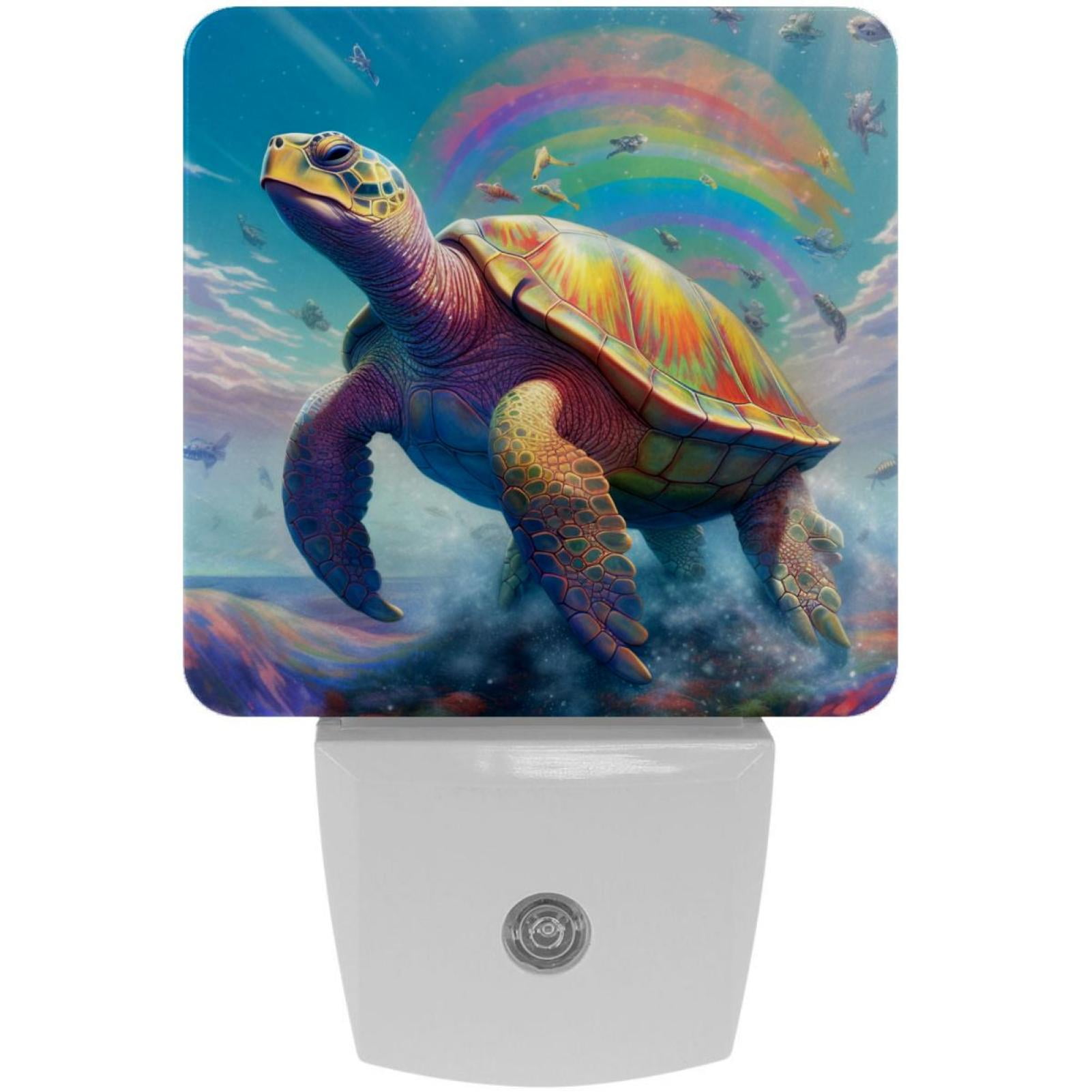 Sea turtle LED Square Night Lights- Energy Efficient and Stylish ...