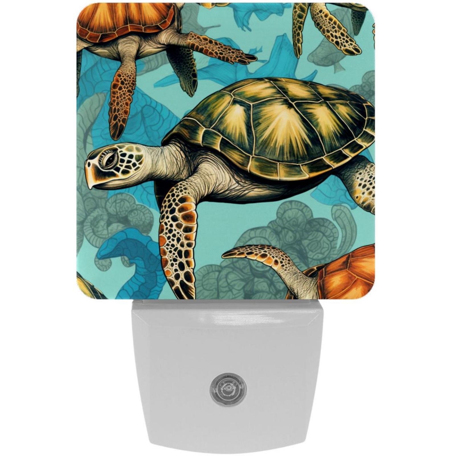 Sea turtle LED Square Night Lights: Innovative Illumination for a ...