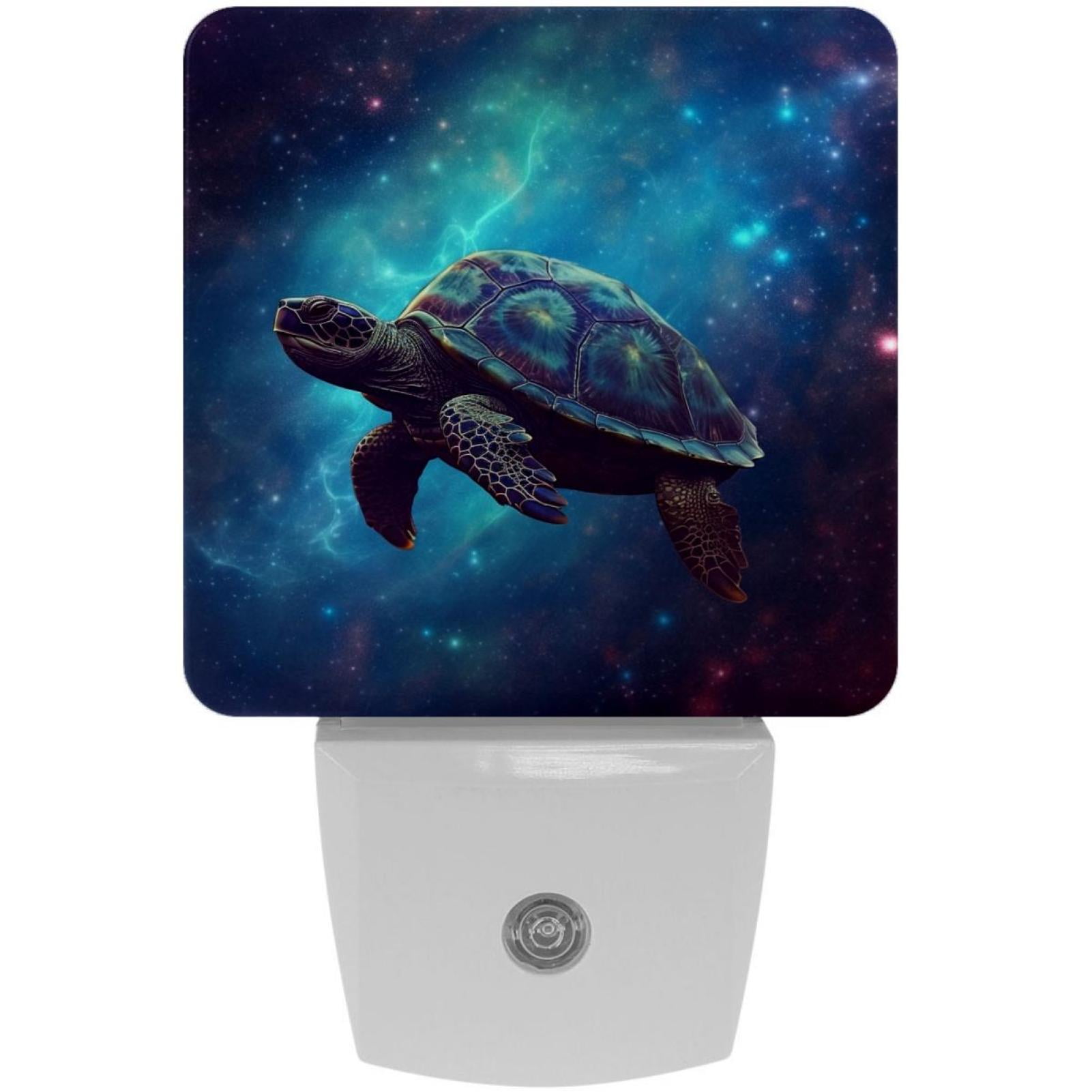 Sea turtle LED Square Night Lights- Modern and Energy Efficient Bedside ...