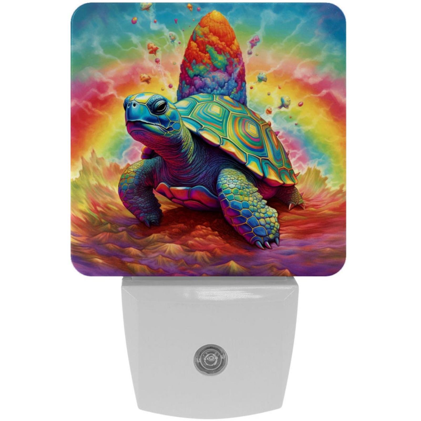 Sea turtle LED Square Night Lights - Modern and Versatile Plug-in ...