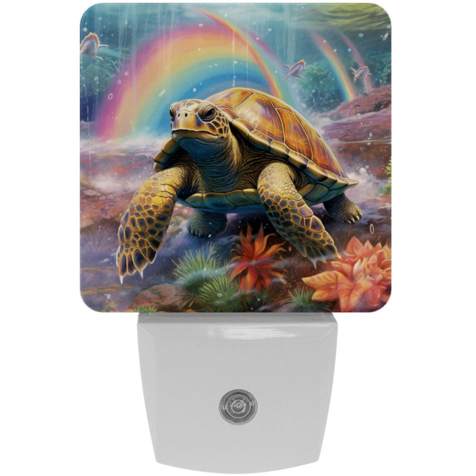 Sea turtle LED Square Night Lights - Modern and Versatile Plug-in ...