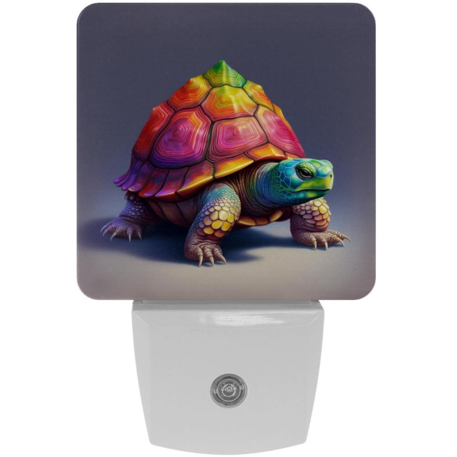 Sea turtle LED Square Night Lights - Portable and Stylish for Bedroom ...