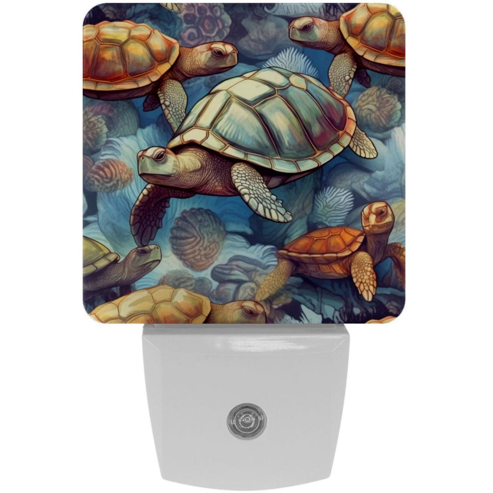 Sea turtle LED Square Night Lights - Stylish and Convenient ...
