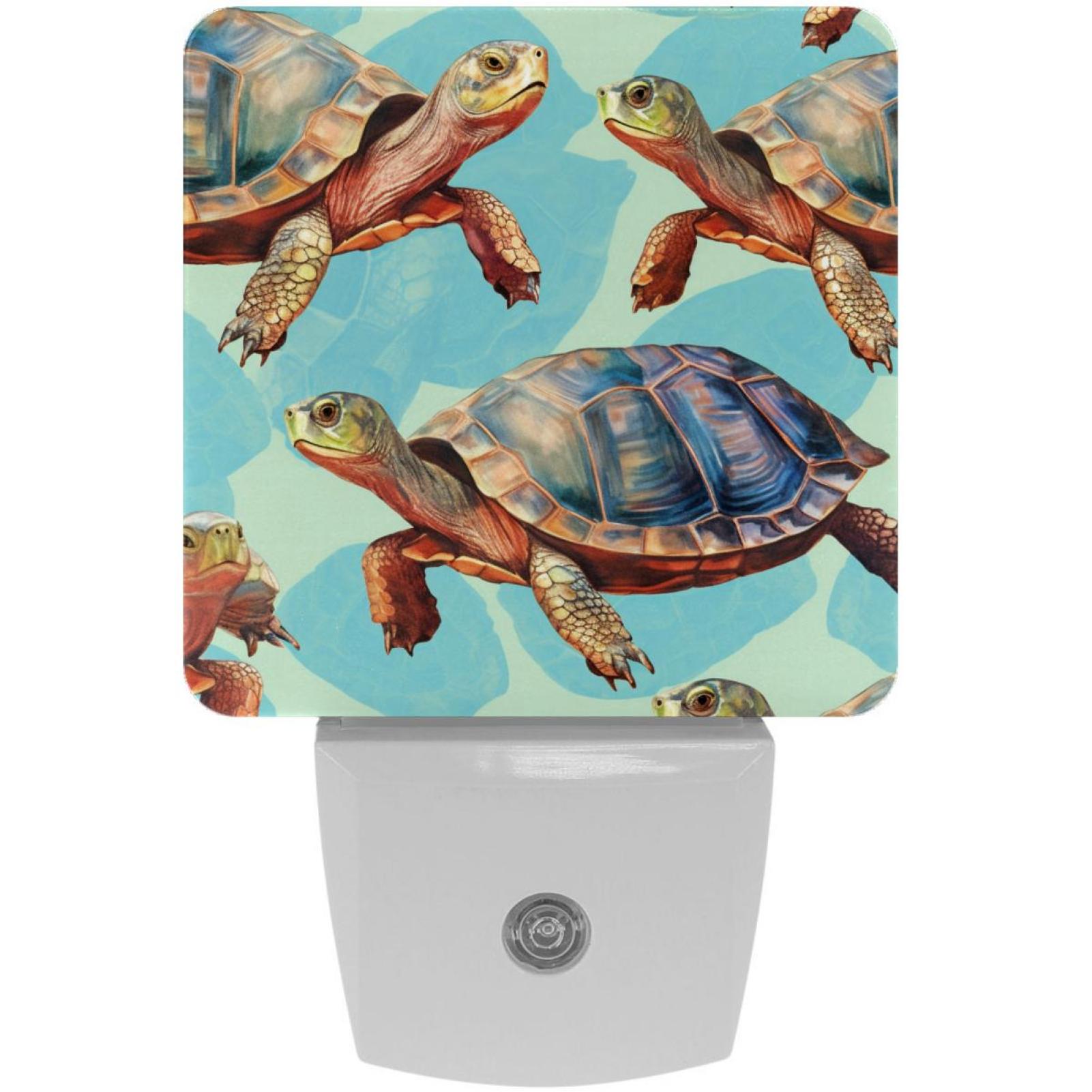 Sea turtle LED Square Night Lights - Stylish and Energy-Efficient Room ...
