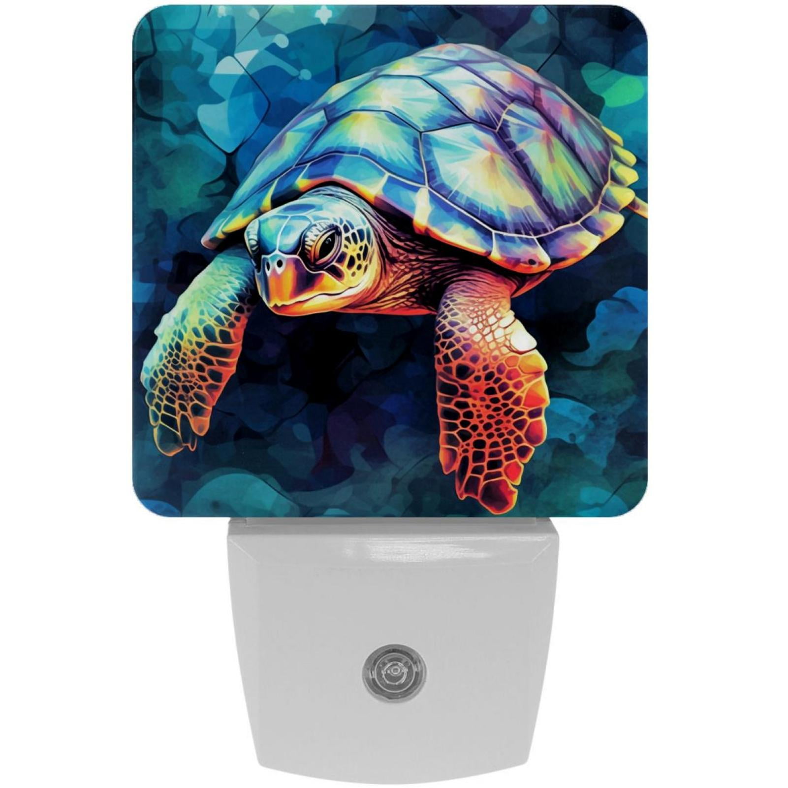 Sea turtle LED Square Night Lights - Stylish and Energy-Efficient Room ...