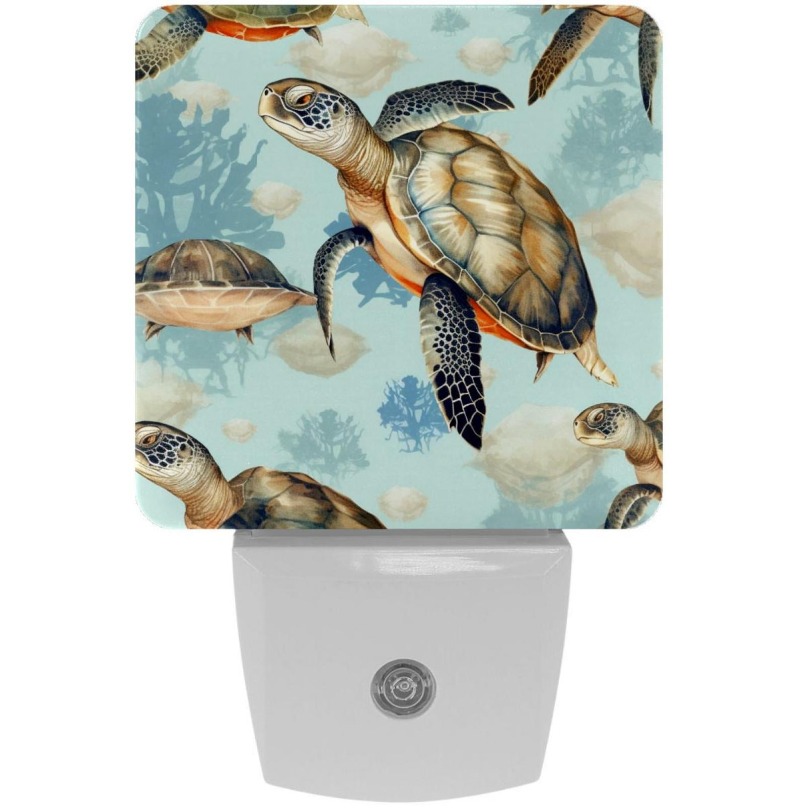 Sea turtle LED Square Night Lights - Stylish and Functional Nightlight ...