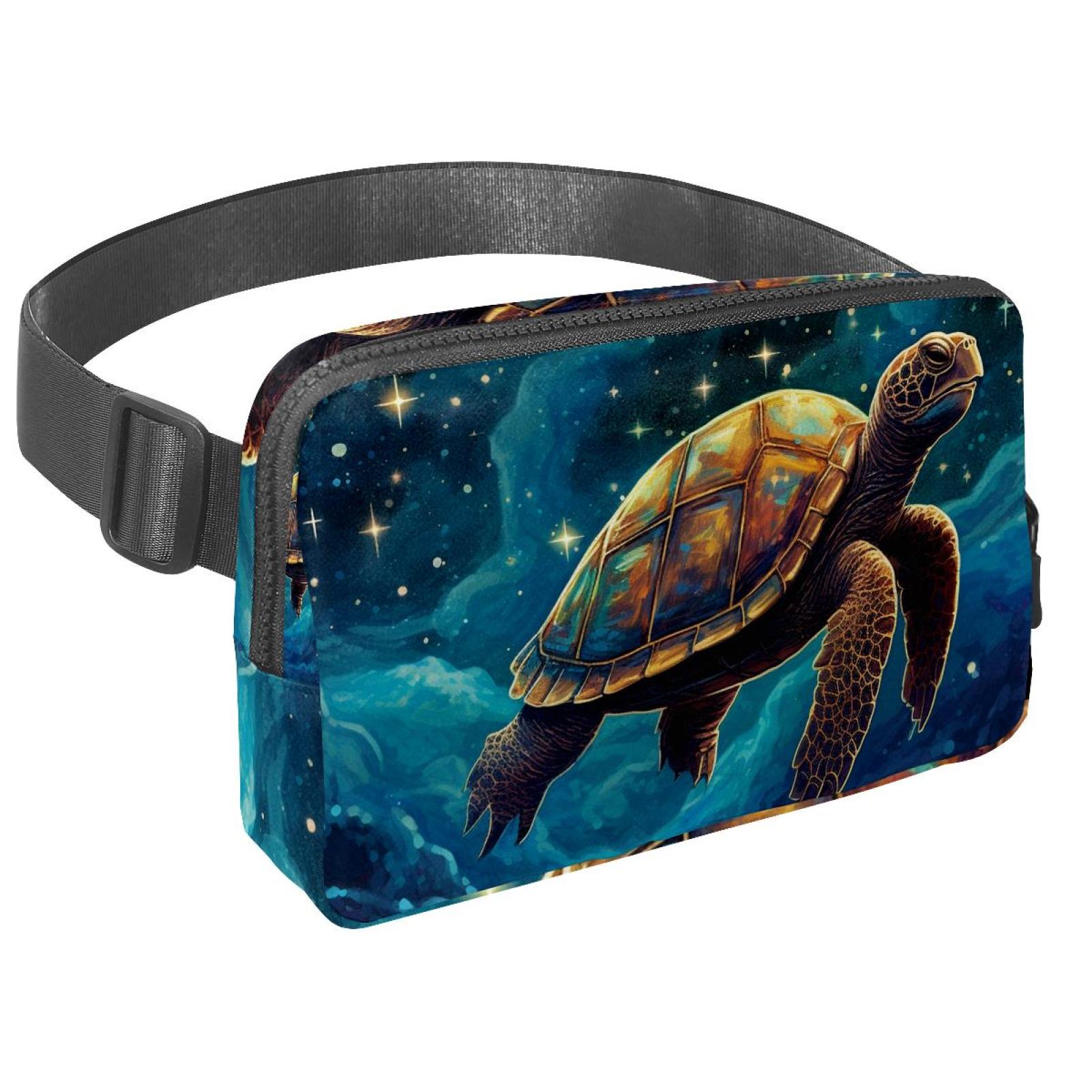 Sea turtle Lightweight Adjustable Fanny Pack with Extension Strap ...