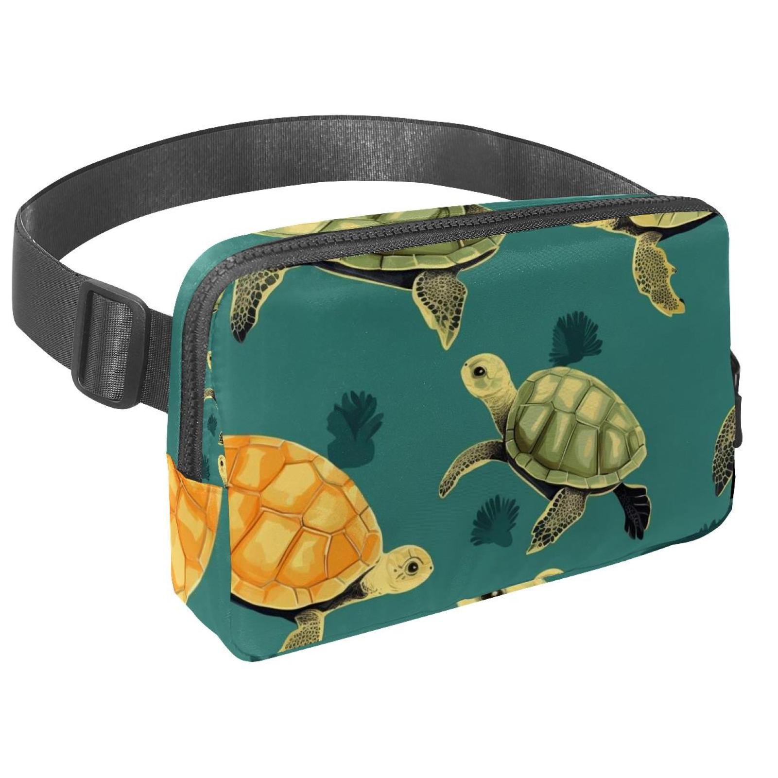 Sea turtles Adjustable Lightweight Cross Body Bag Fanny Packs with ...