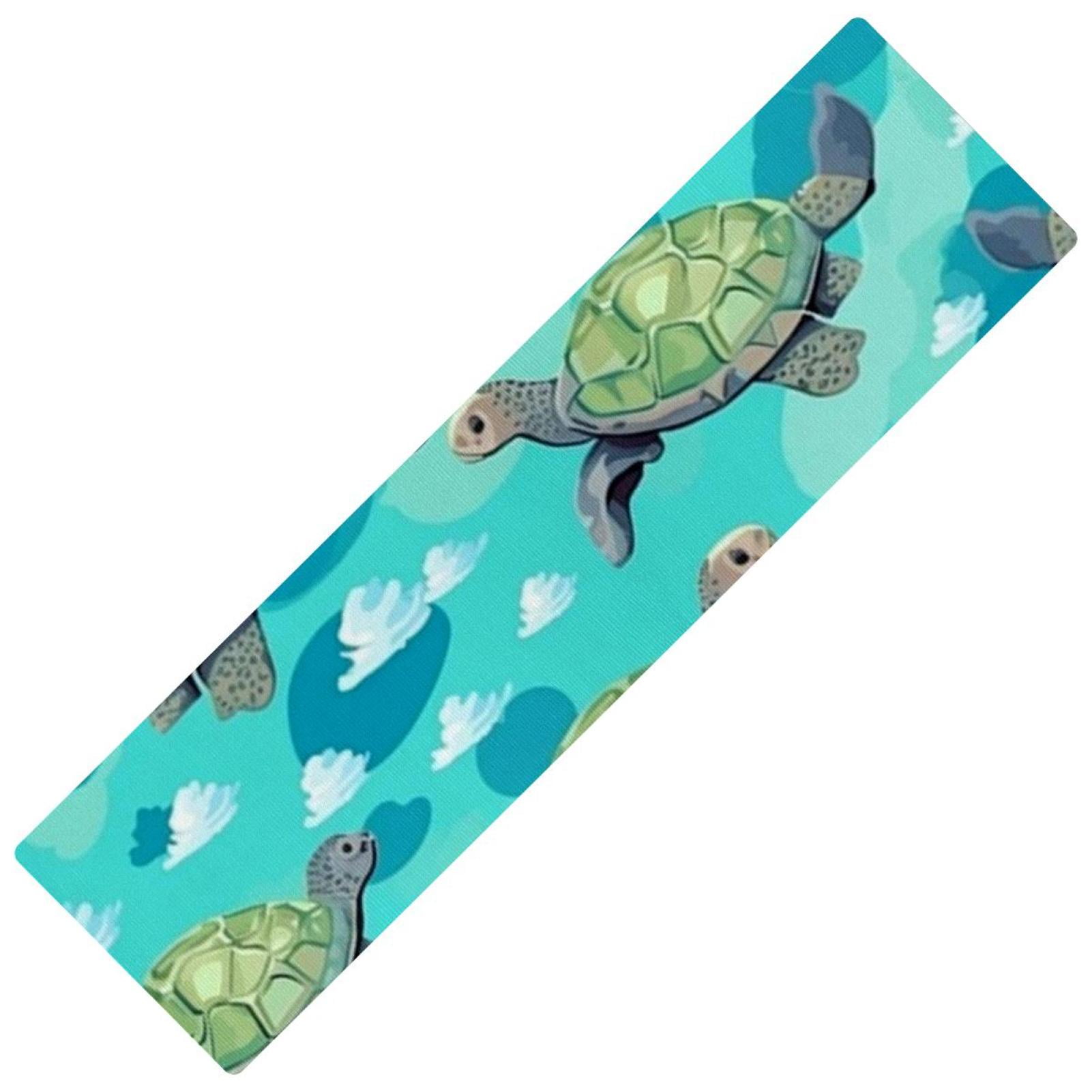 Sea turtles Kitchen Rugs: Rectangular, 15.7"x59" Washable Absorbent ...
