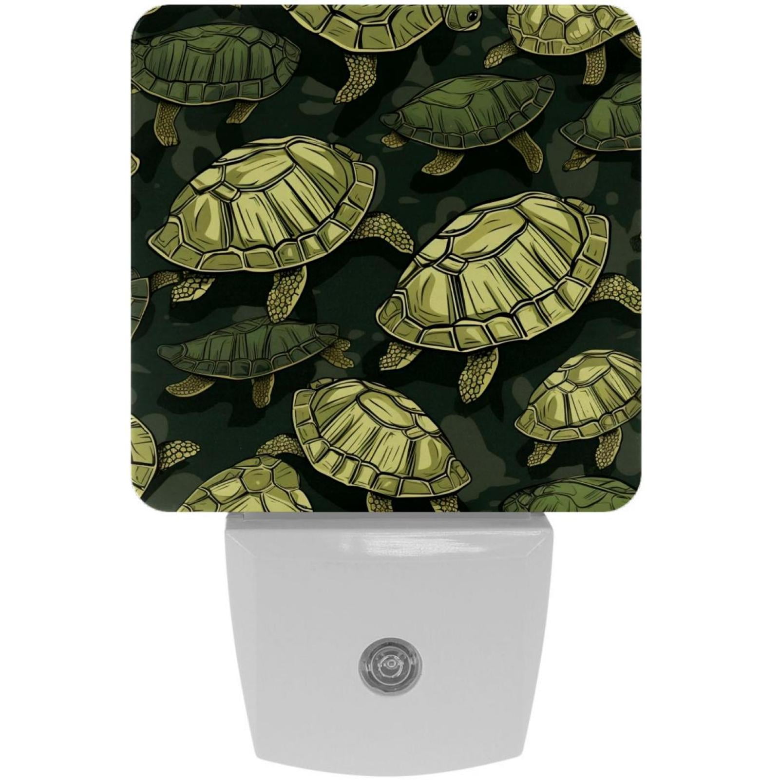 Sea turtles LED Square Night Light - Compact and Energy Efficient ...