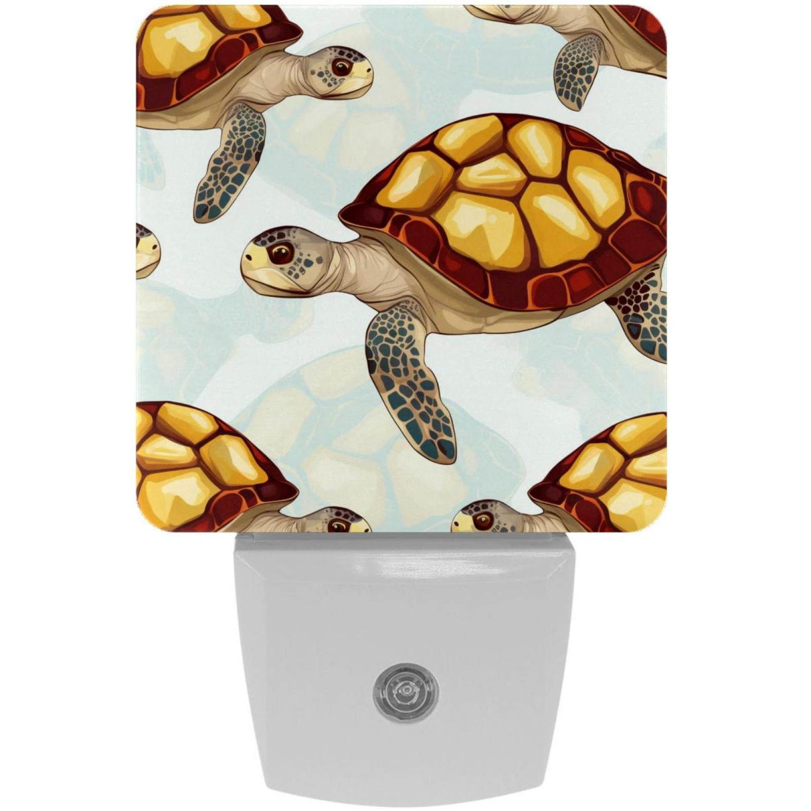 Sea turtles LED Square Night Light - Energy Efficient and Stylish ...