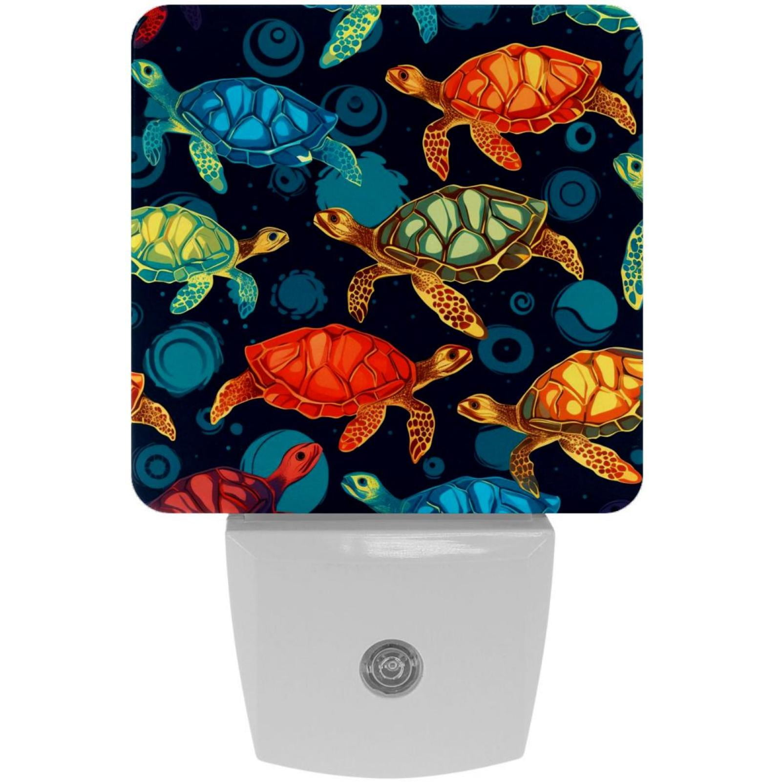 Sea turtles LED Square Night Light - Energy Efficient and Stylish ...
