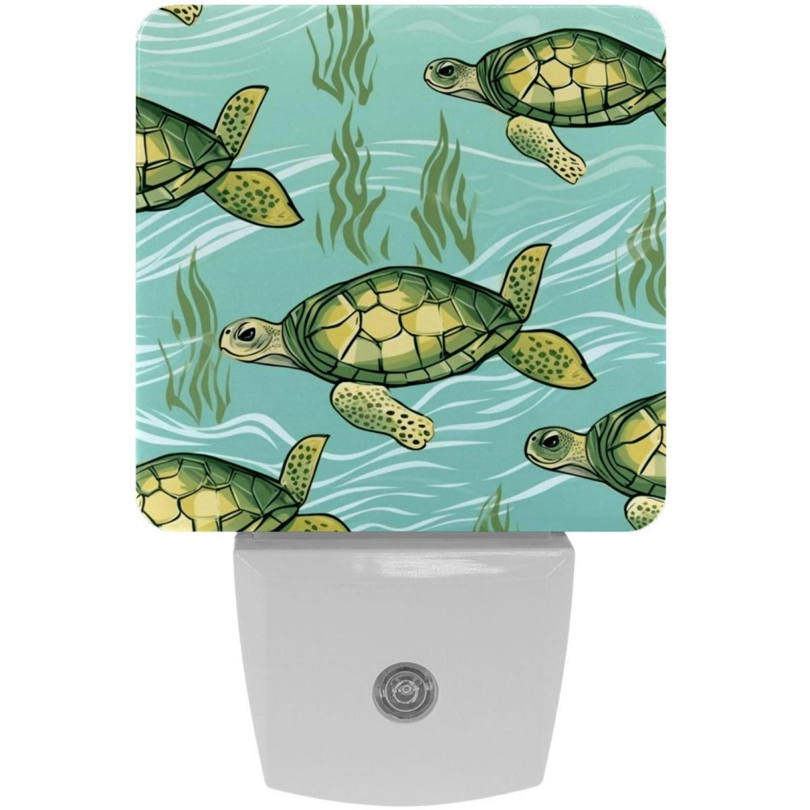 Sea turtles LED Square Night Light - Energy Efficient and Stylish ...