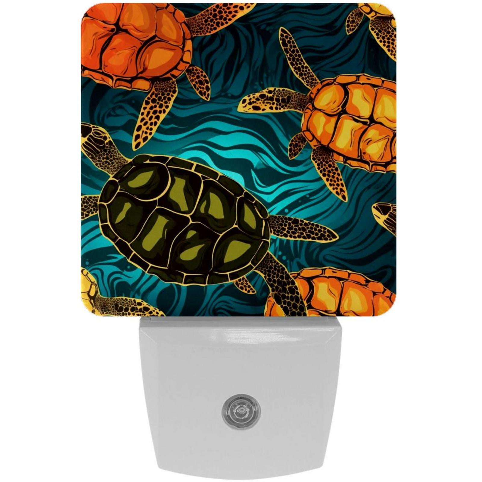 Sea turtles LED Square Night Light - Energy Efficient and Stylish ...