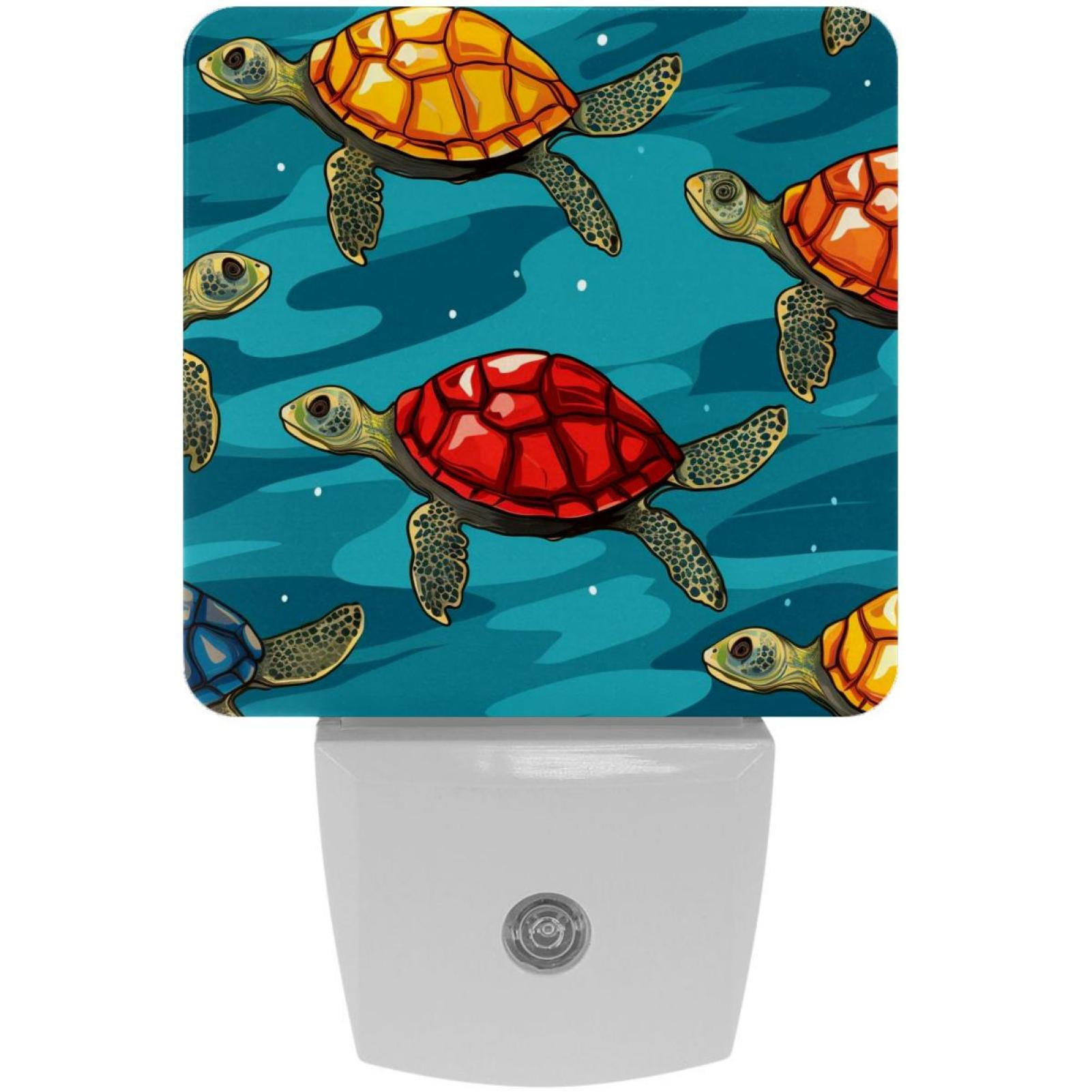 Sea turtles LED Square Night Light - Energy Efficient and Stylish ...
