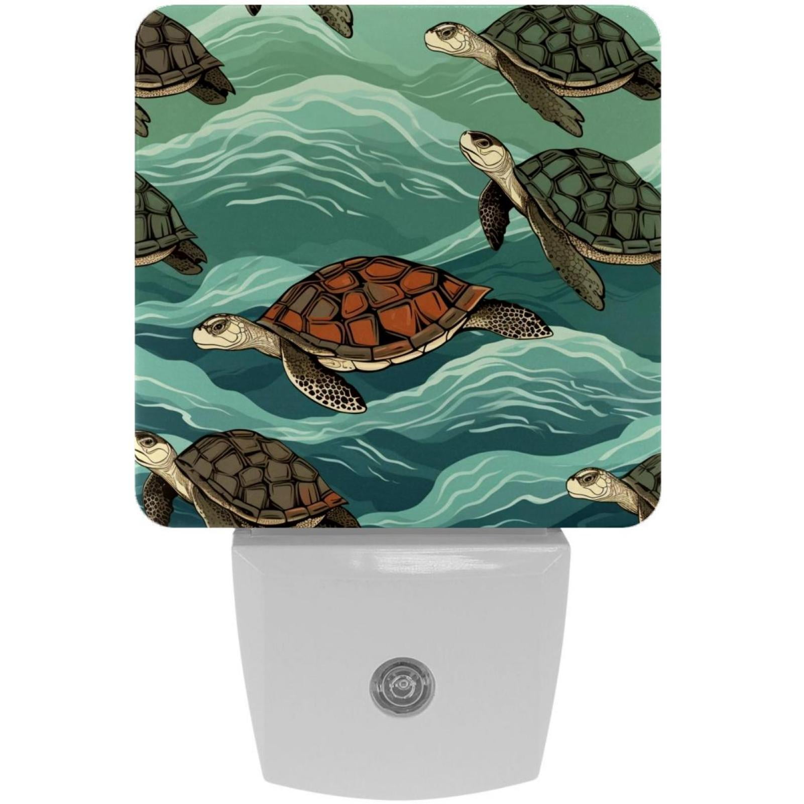 Sea turtles LED Square Night Light - Energy Efficient and Stylish ...