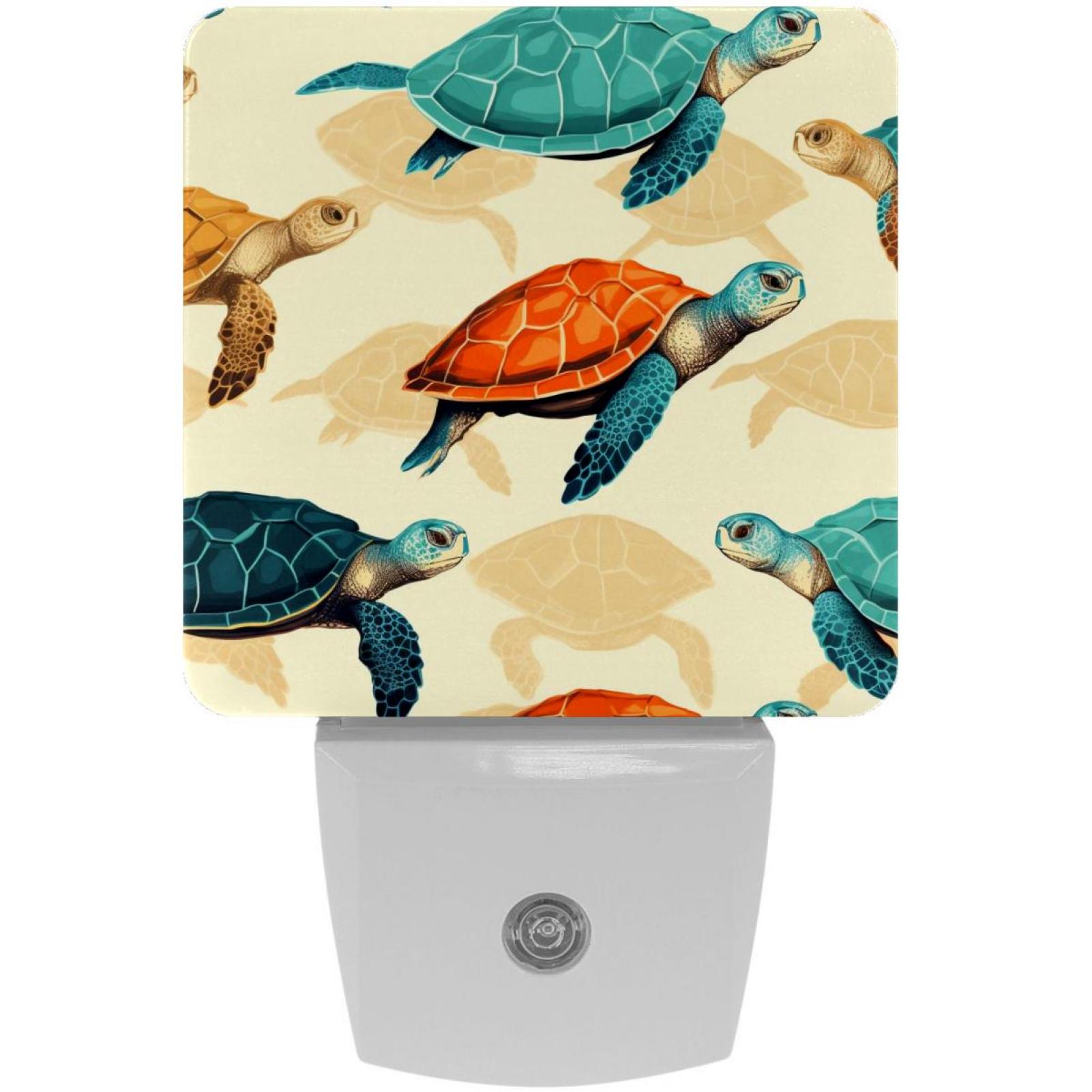 Sea turtles LED Square Night Light - Energy Efficient and Stylish ...