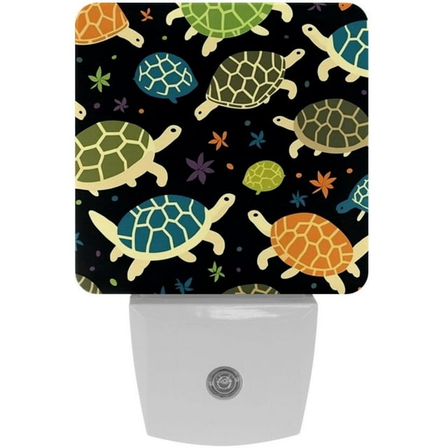 Sea turtles LED Square Night Lights - Compact and Multifunctional ...