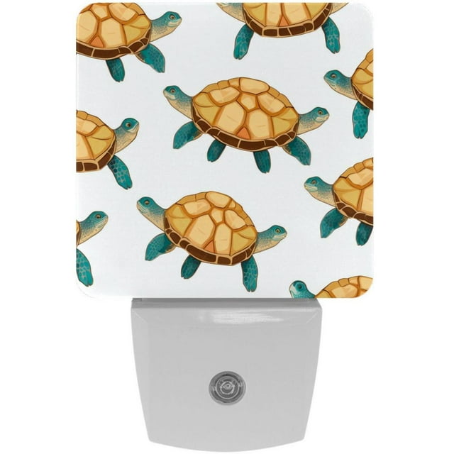 Sea turtles LED Square Night Lights - Compact and Multifunctional ...