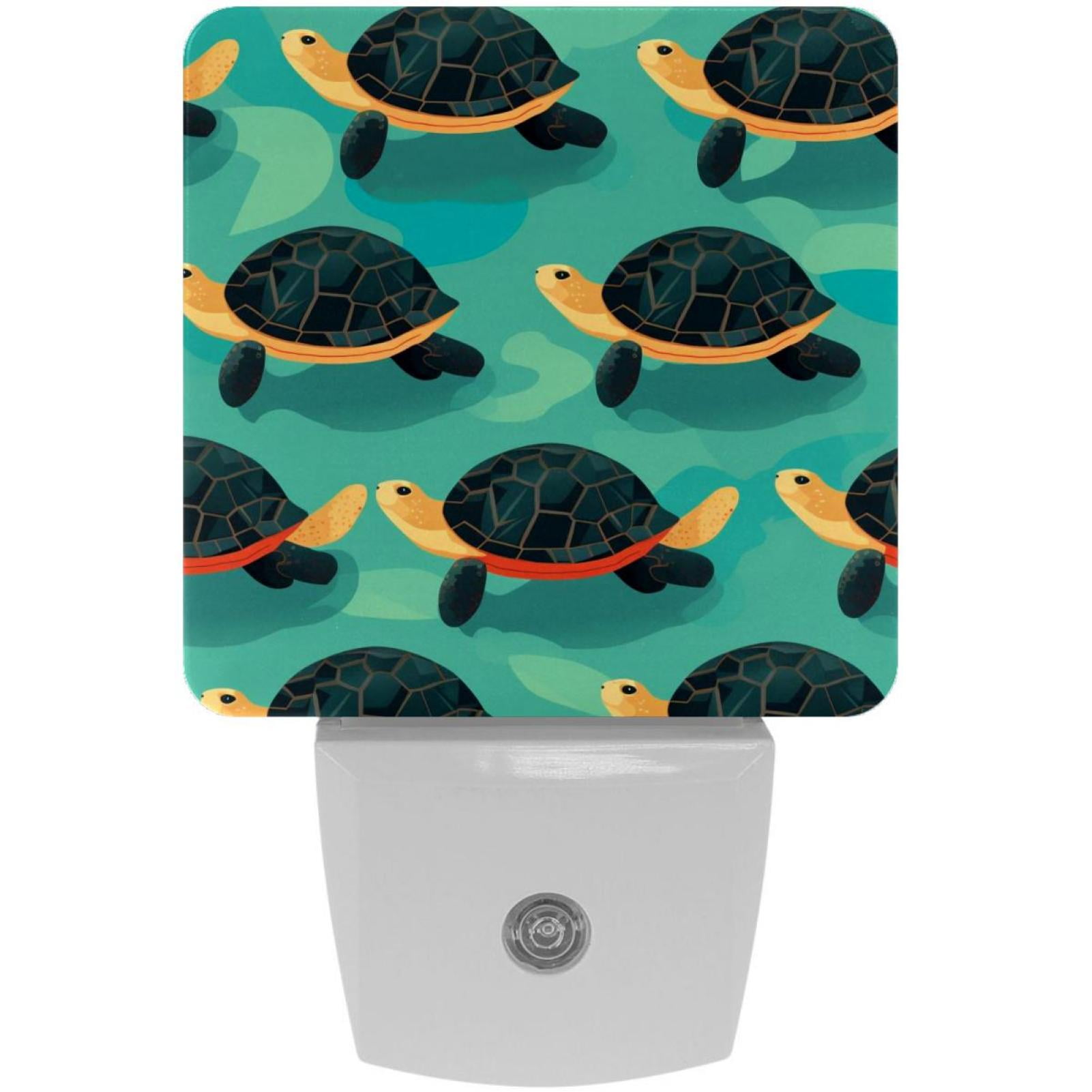 Sea turtles LED Square Night Lights - Compact and Multifunctional ...