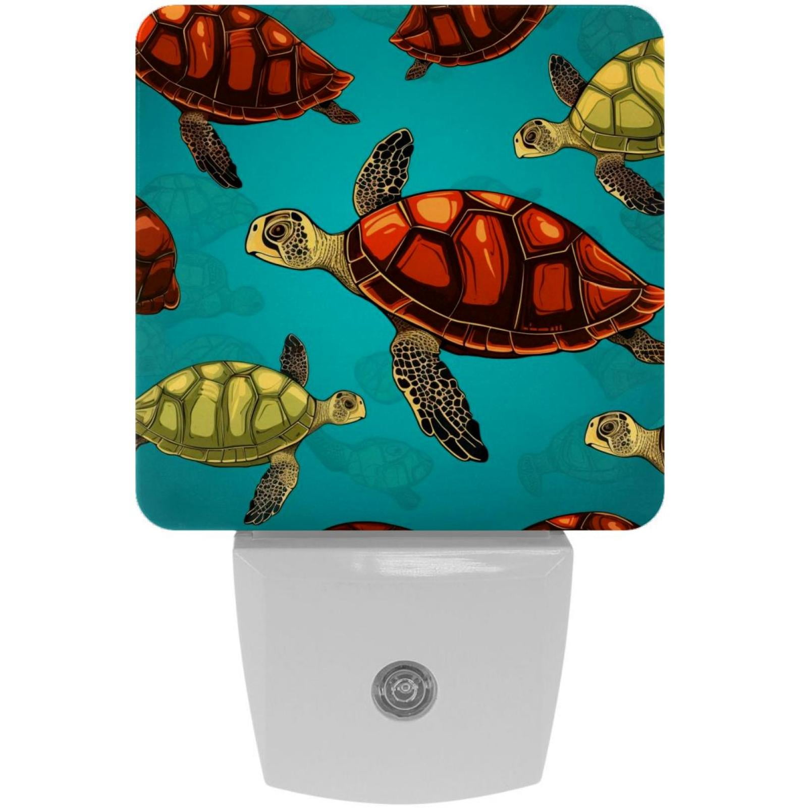Sea turtles LED Square Night Lights - Elegant and Energy Efficient ...