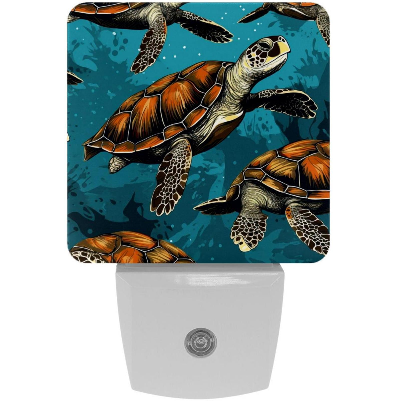 Sea turtles LED Square Night Lights - Energy Efficient and Contemporary ...