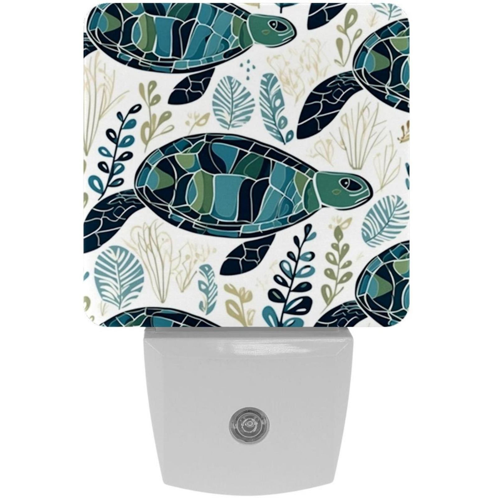Sea turtles LED Square Night Lights - Energy Efficient & Elegant ...