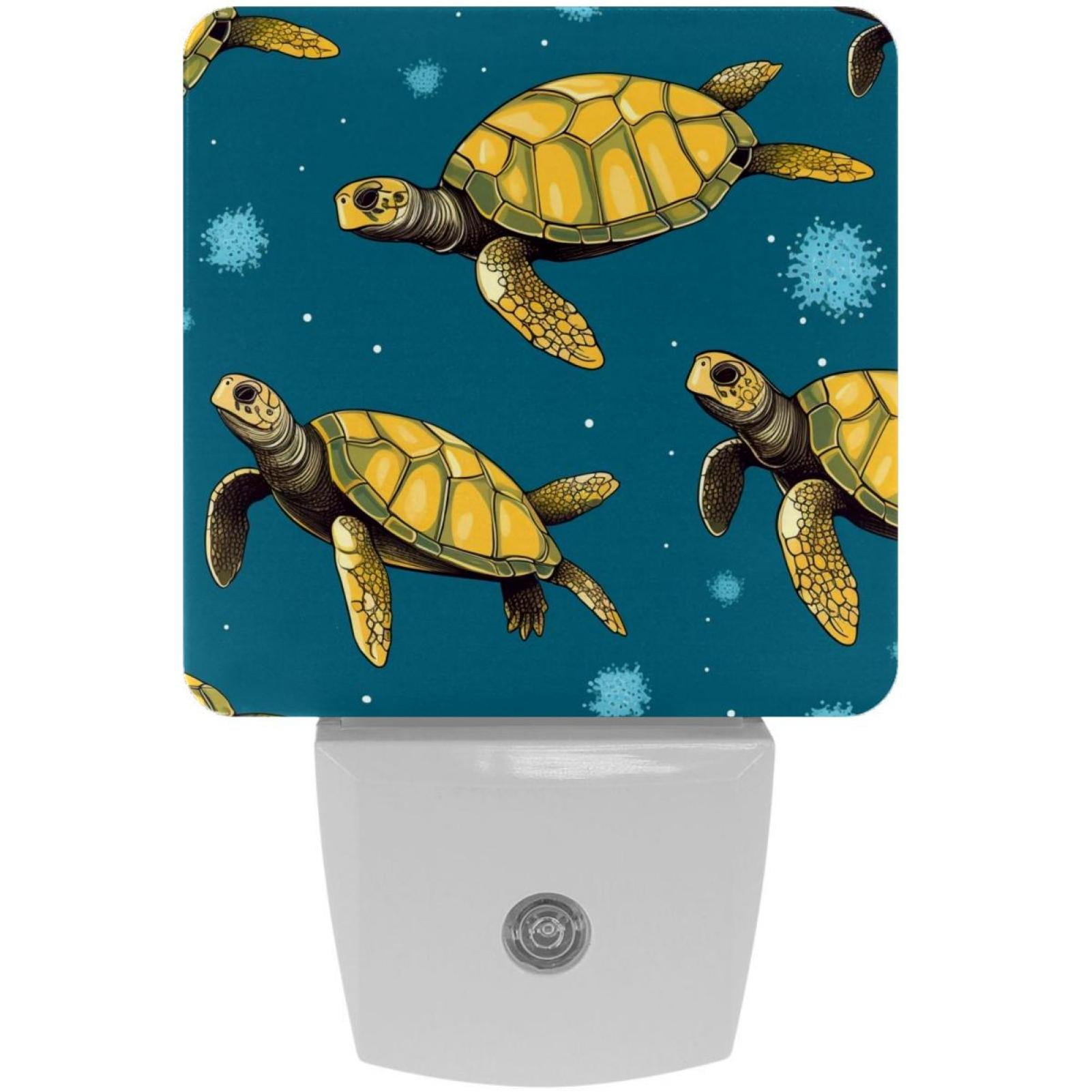 Sea turtles LED Square Night Lights - Energy Efficient & Elegant ...