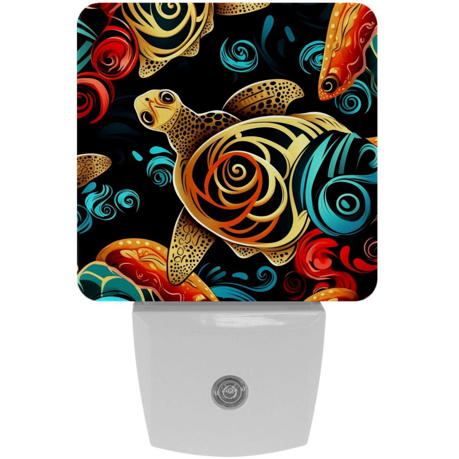 Sea turtles LED Square Night Lights - Energy Efficient and Stylish ...