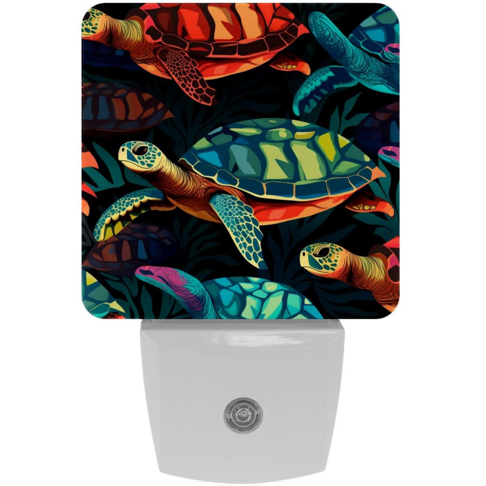 Sea turtles LED Square Night Lights - Energy Efficient and Stylish ...