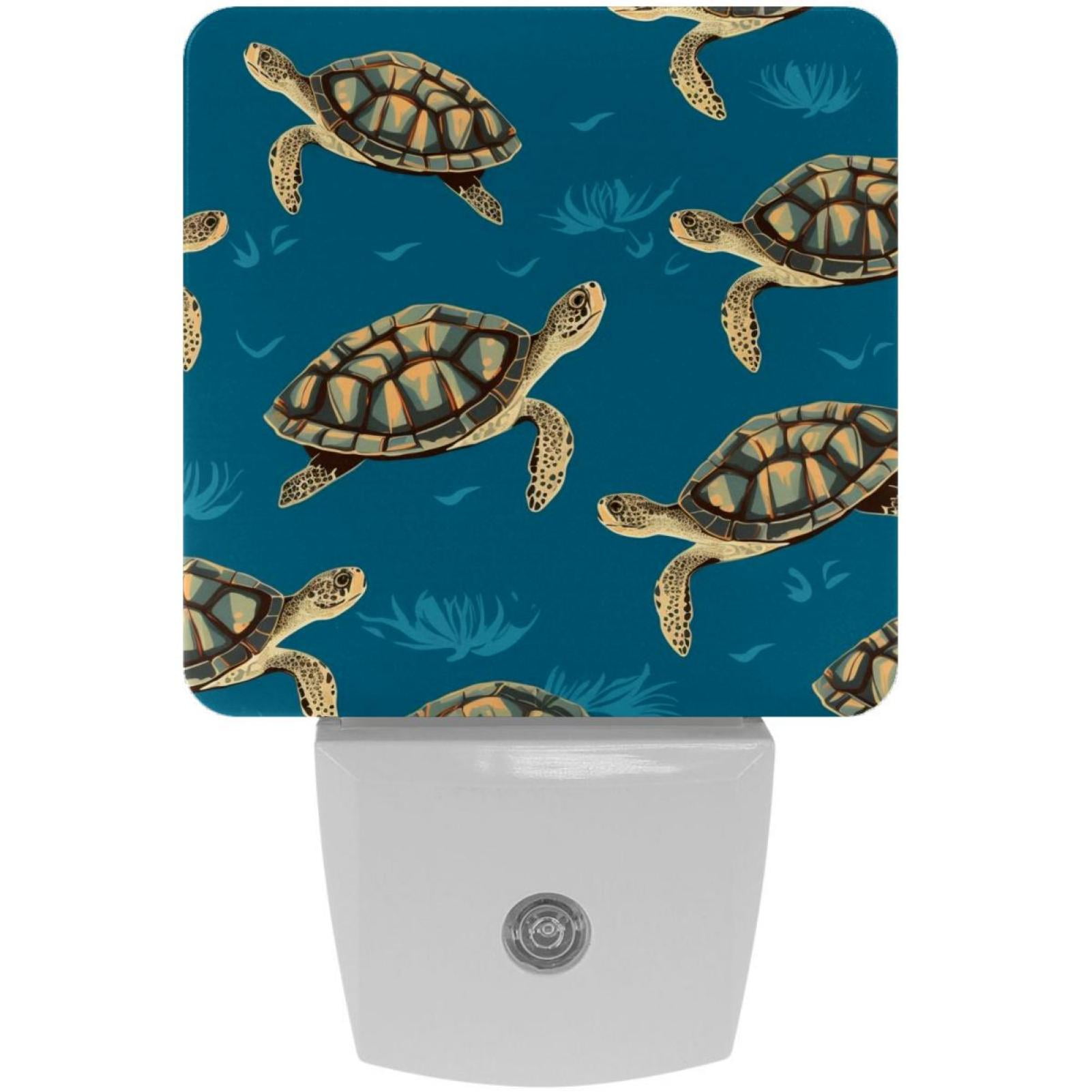 Sea turtles LED Square Night Lights: Energy-Efficient and Stylish ...