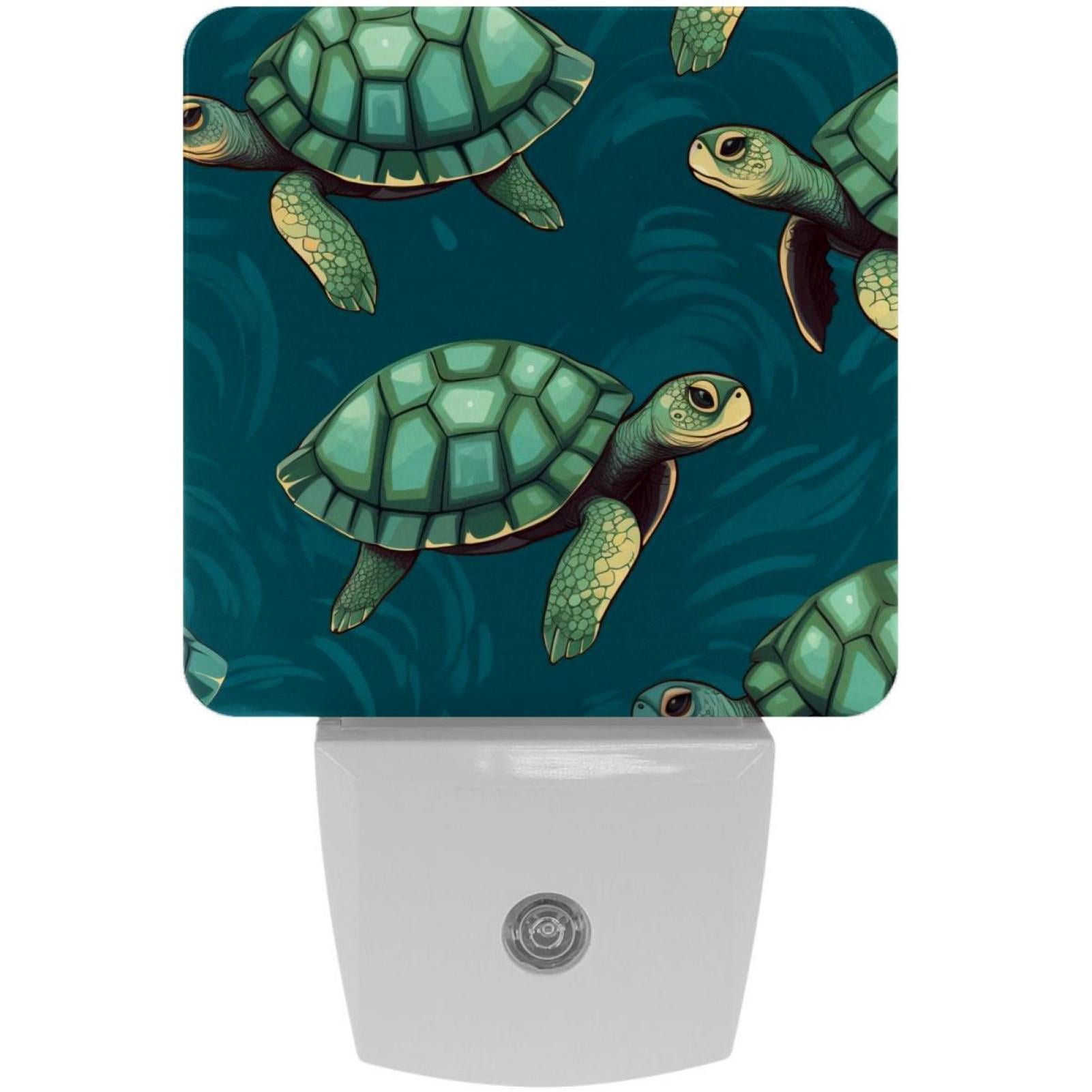 Sea turtles LED Square Night Lights: Energy-Efficient and Stylish ...