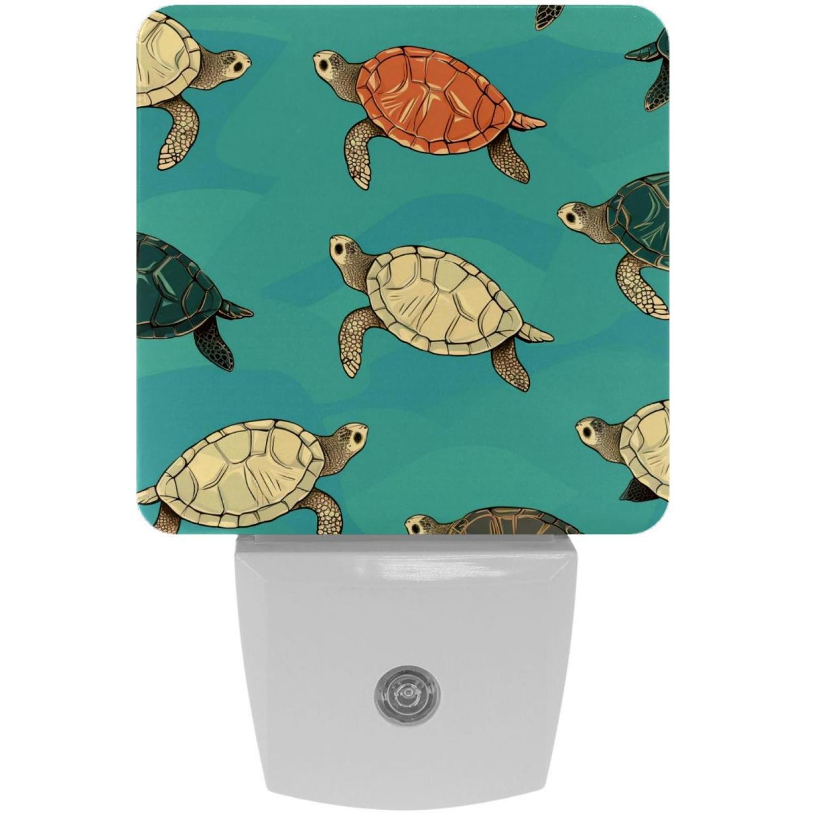 Sea turtles LED Square Night Lights- Energy Efficient and Stylish ...
