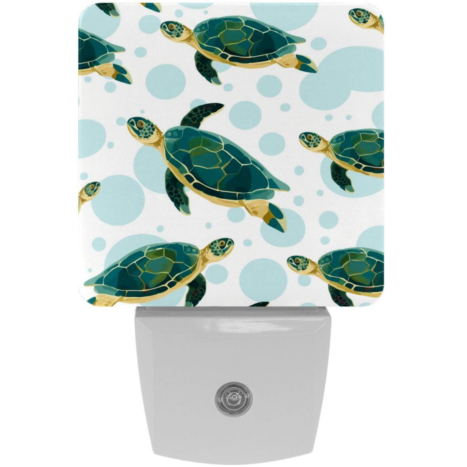 Sea turtles LED Square Night Lights- Energy Efficient and Stylish ...