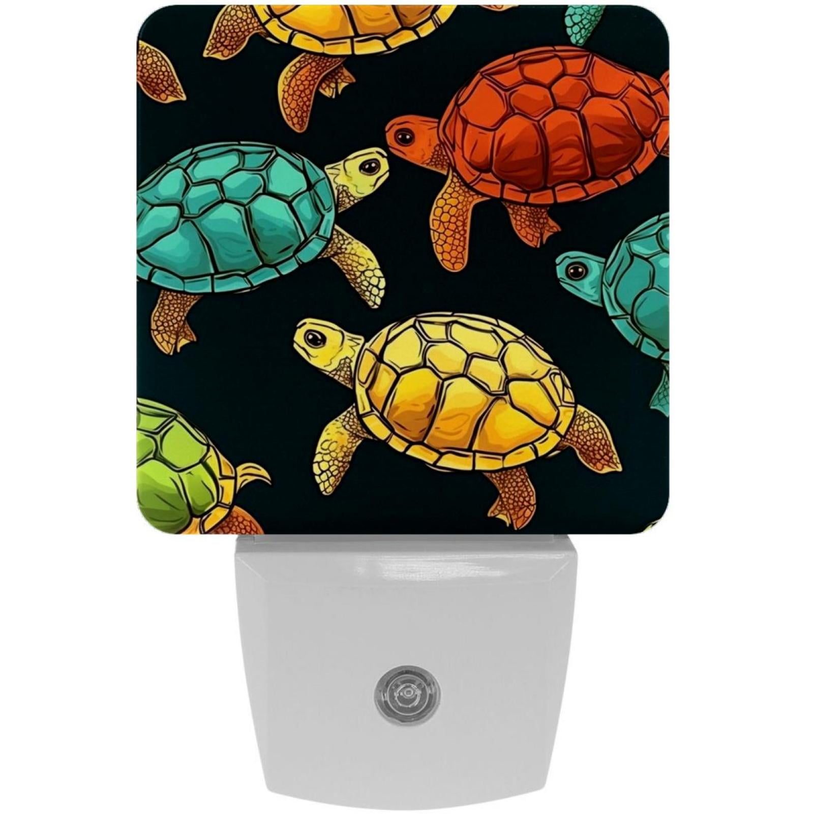 Sea turtles LED Square Night Lights - Illuminating Your Space with ...