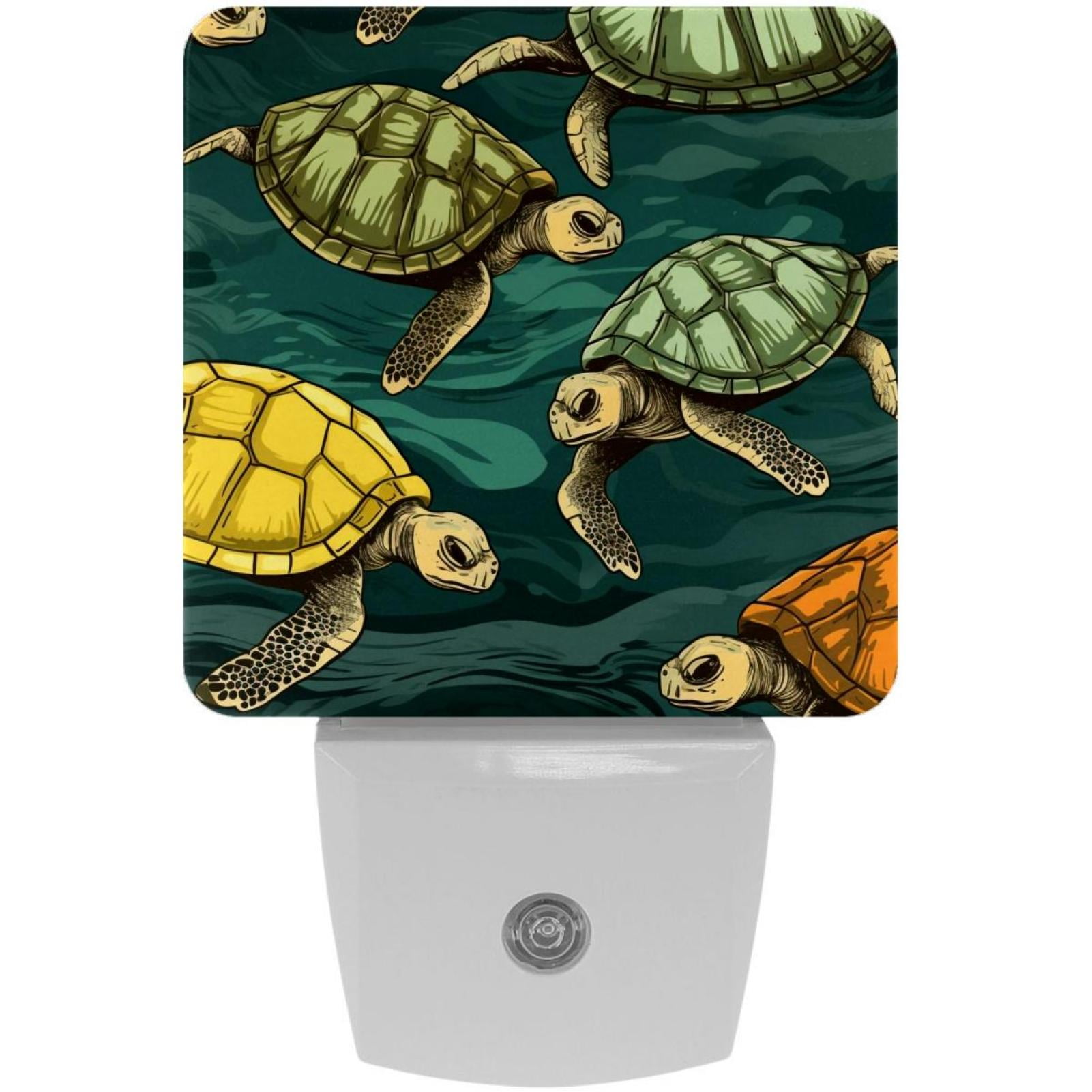 Sea turtles LED Square Night Lights - Modern and Energy Efficient Room ...