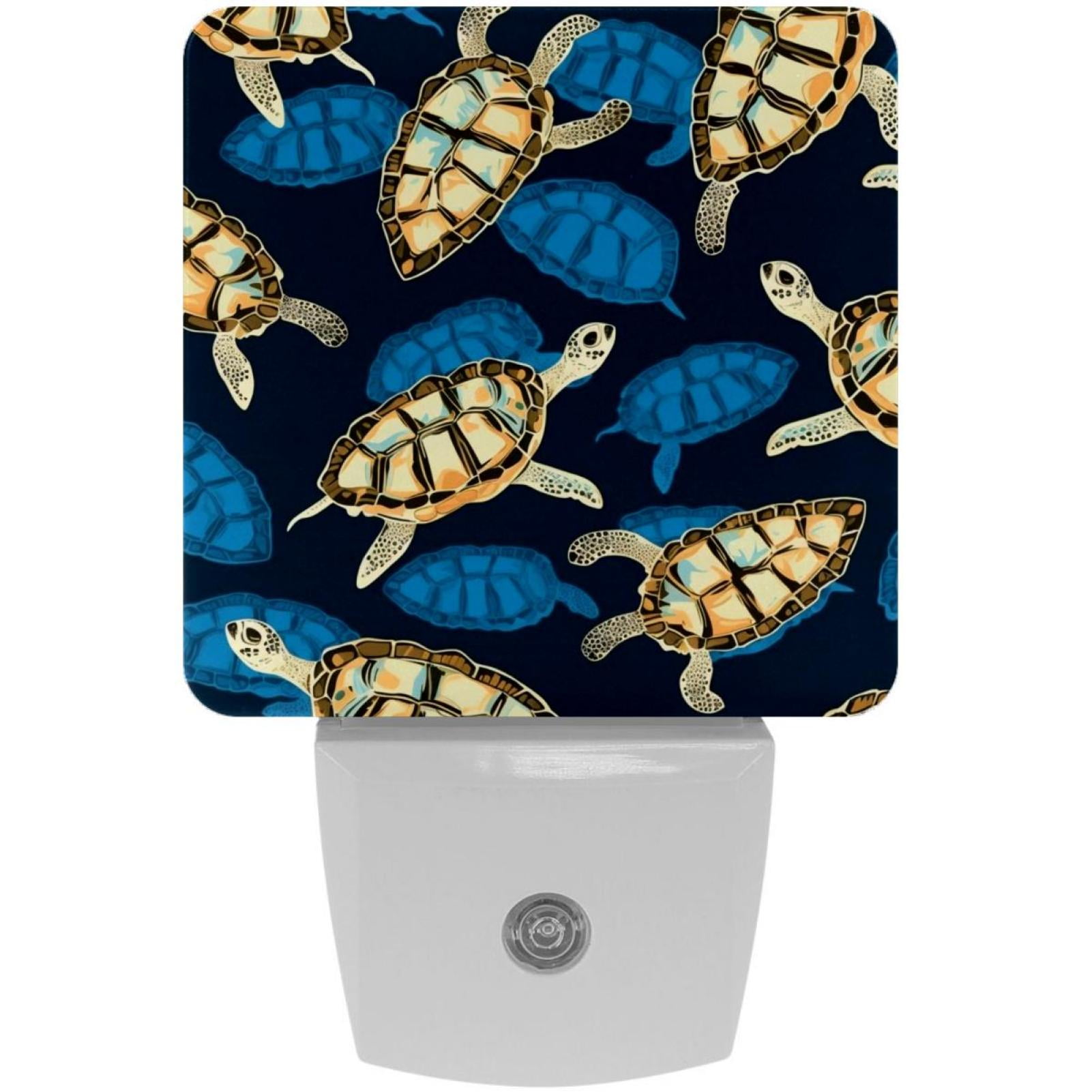 Sea turtles LED Square Night Lights with Motion Sensor - Modern and ...